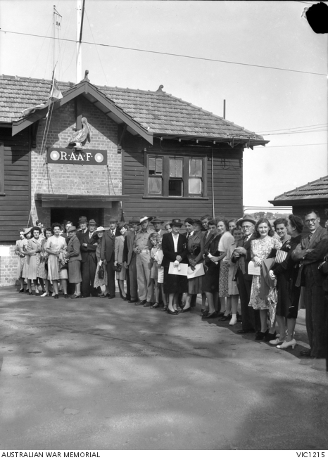 Perth, WA. 1945-05-13. At the RAAF Marine Section, Crawley Bay, WA, men ...