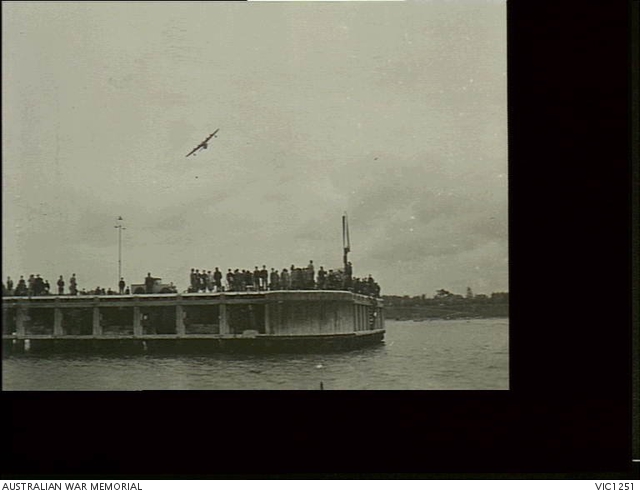 The RAAF Short Sunderland aircraft captained by Flight Lieutenant M. S ...