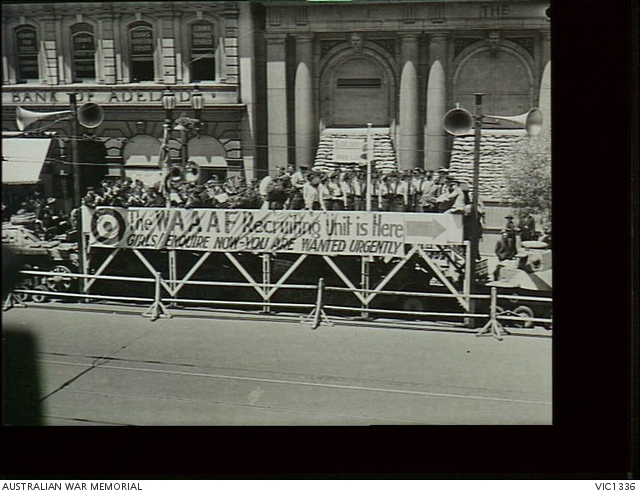 Melbourne, Vic. C. 1943. The WAAAF choir which participated in a ...