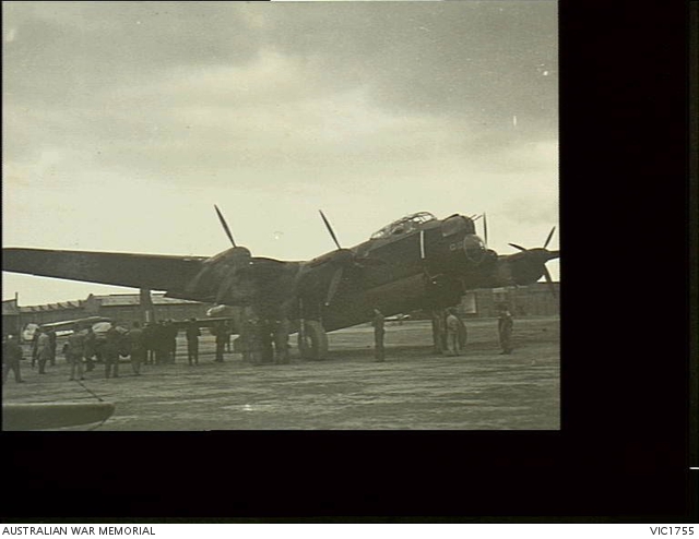 Laverton, Vic. 1944-11-14. Avro Lancaster bomber aircraft 'G for George ...
