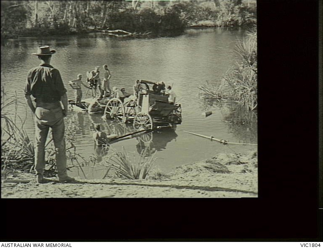 Roper River, NT. C. 1945-08-24. Actor Chips Rafferty (real name John ...