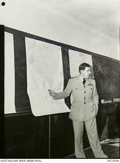Point Cook, NSW. 1947-03-07. At RAAF Station Point Cook, Wing Commander ...
