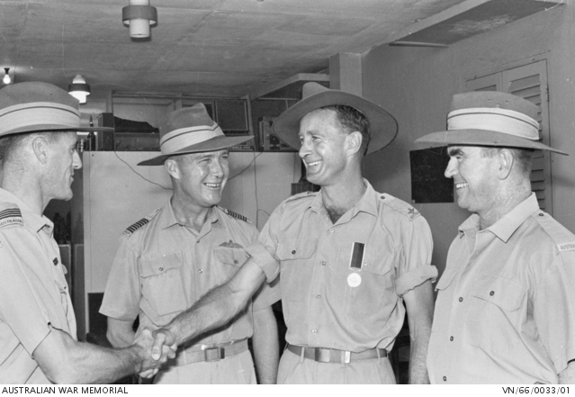 When its time for a member of the RAAF to receive his long service and ...