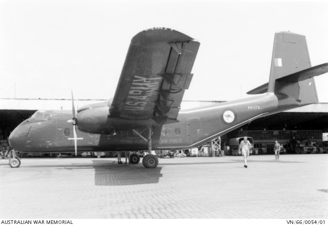 After landing at the Special Forces camp at Ba To, the No 35 Squadron ...