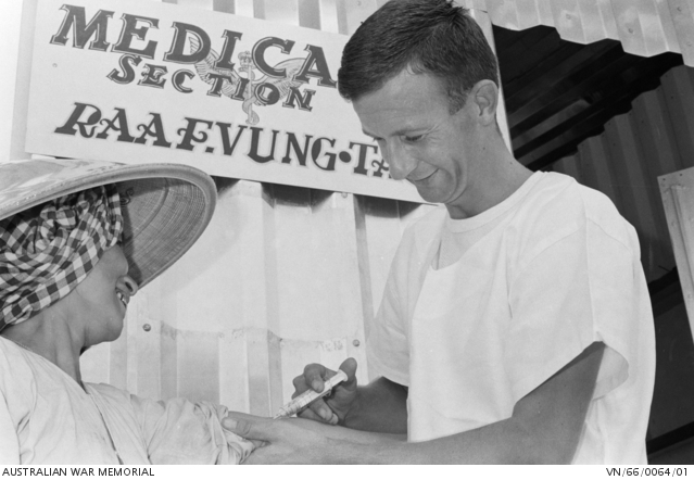 The RAAF Medical Section at Vung Tau, South Vietnam, although only ...