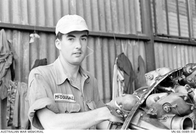 Informal portrait of A219846 Corporal John William McDougal, No 35 ...
