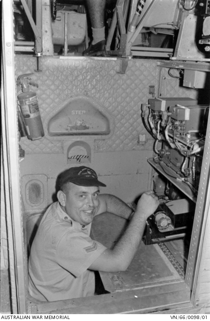 Electrical fitter, 217677 Corporal (Cpl) Allan Elliott, of Cessnock ...