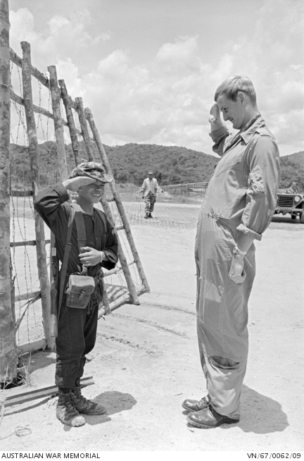 O111880 Pilot Officer (PO) Alan Douglas Aiken, of Brisbane, Qld, towers ...