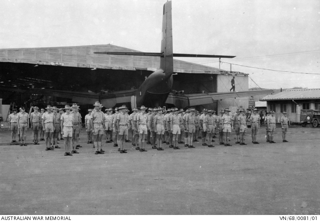 Group portrait of No. 1 Operational Support Unit RAAF, taken to mark ...