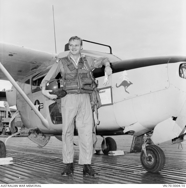 Flying Officer (Flg Off) Dave Robson, the only Australian Forward Air ...