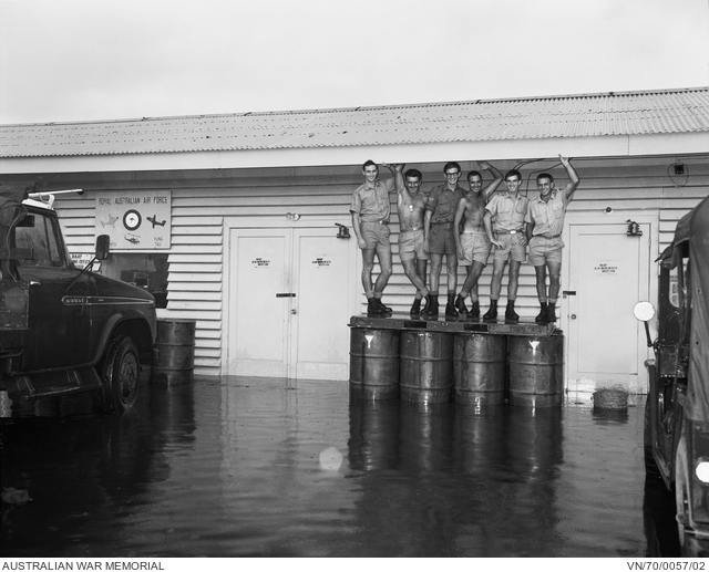 The staff of the Air Movements and Transport Section of No. 1 ...