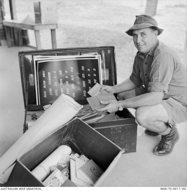 Vung Tau, South Vietnam. 1970-01. Warrant Officer Class 2 Arthur ...