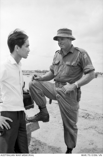 Ben Tranh District, South Vietnam. June 1970. Warrant Officer Class 2 ...