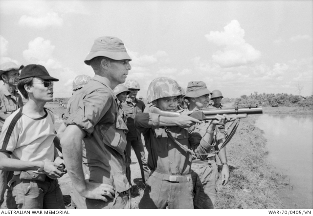 Ben Tranh District, South Vietnam. June 1970. Warrant Officer Class 2 ...