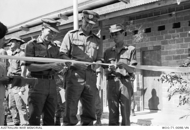 South Vietnam. March 1971. 1120 Colonel Donald David Weir, Commander ...