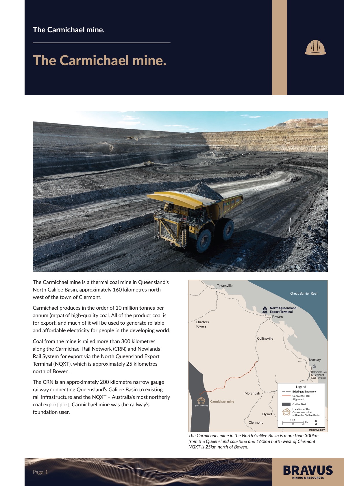 The Carmichael Mine | Bravus Mining & Resources