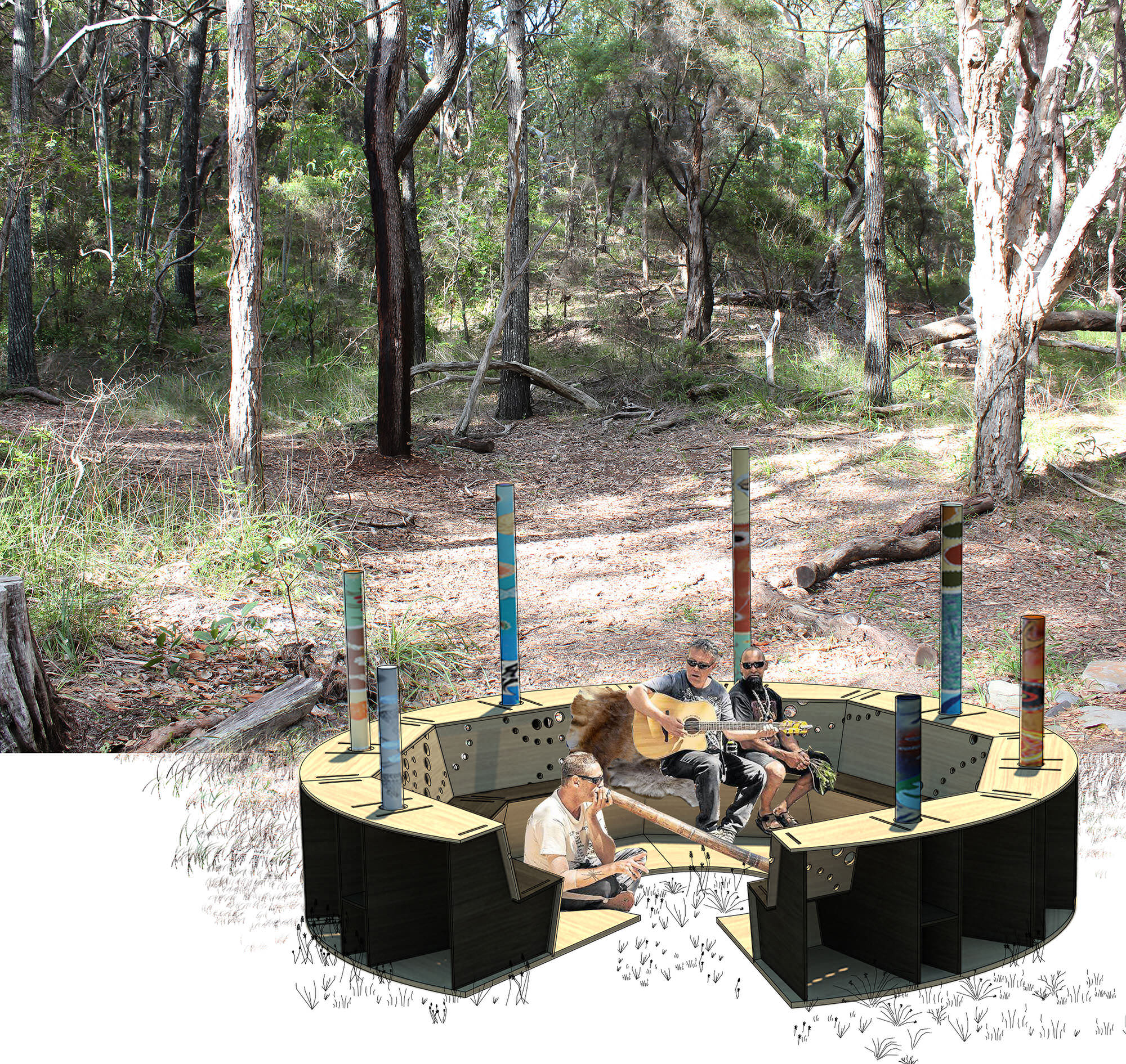 Bark Architects | NoosaYarning Circle - Bark Architects | Noosa