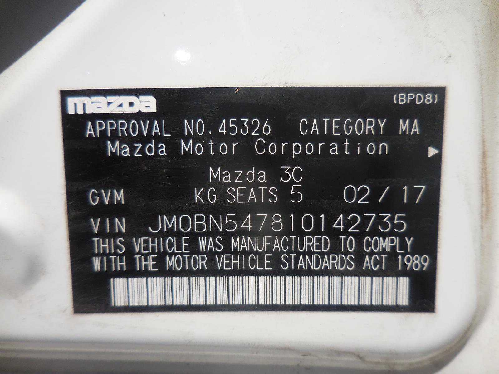 Antenna 3 Mazda 2017