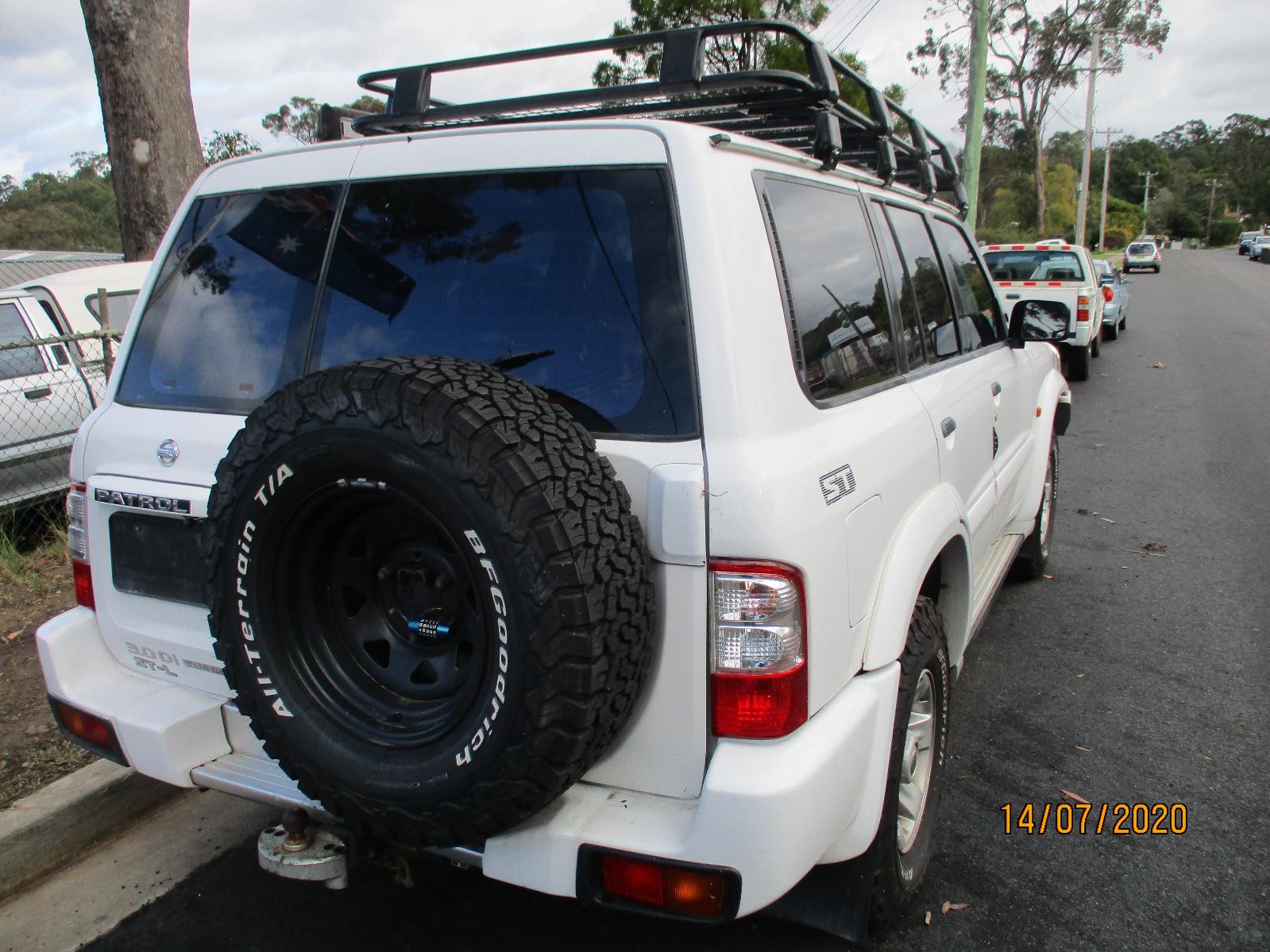 Rear Bumper Patrol Nissan 2003