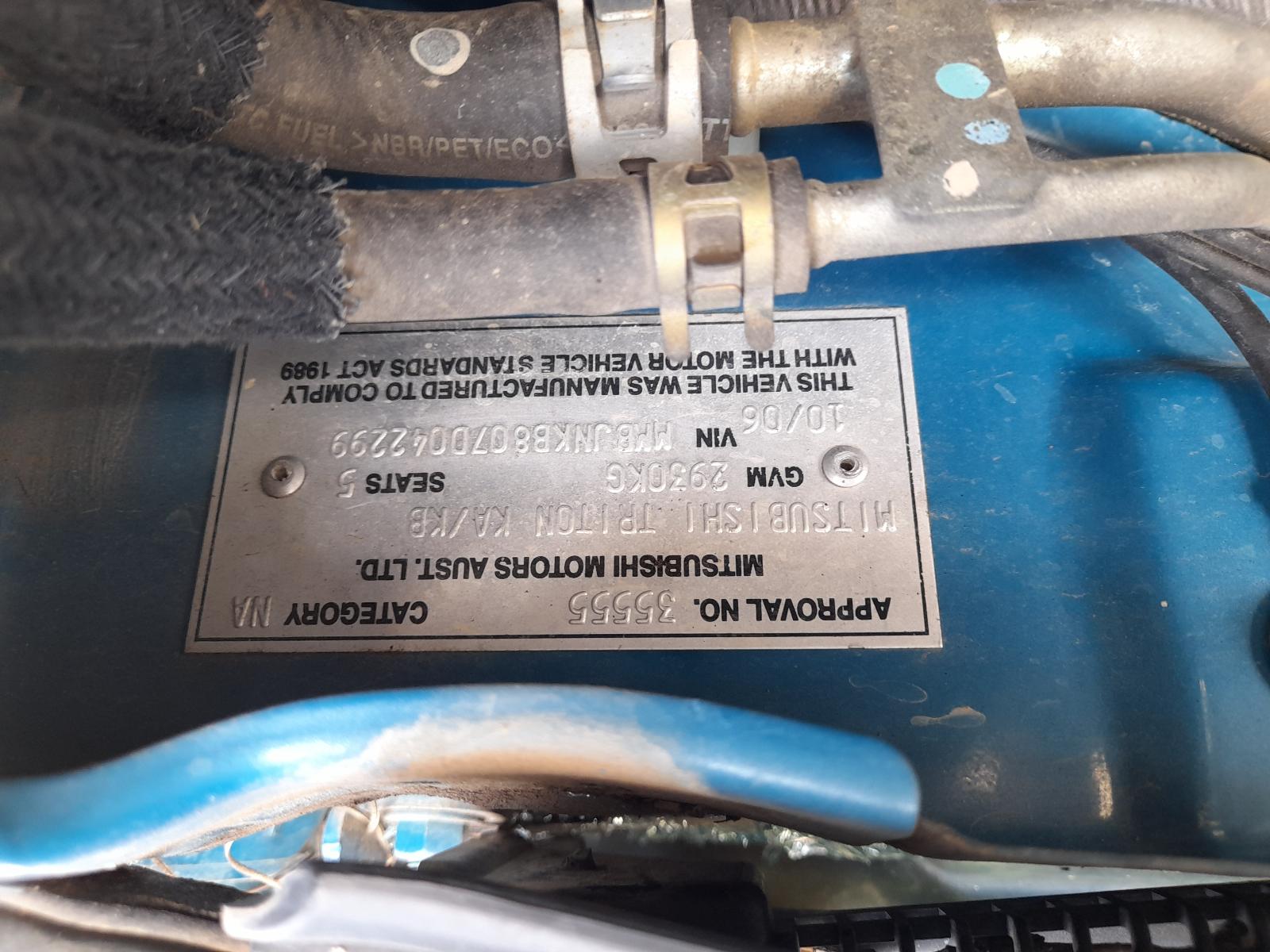 Front Prop Shaft Triton Mitsubishi 2006