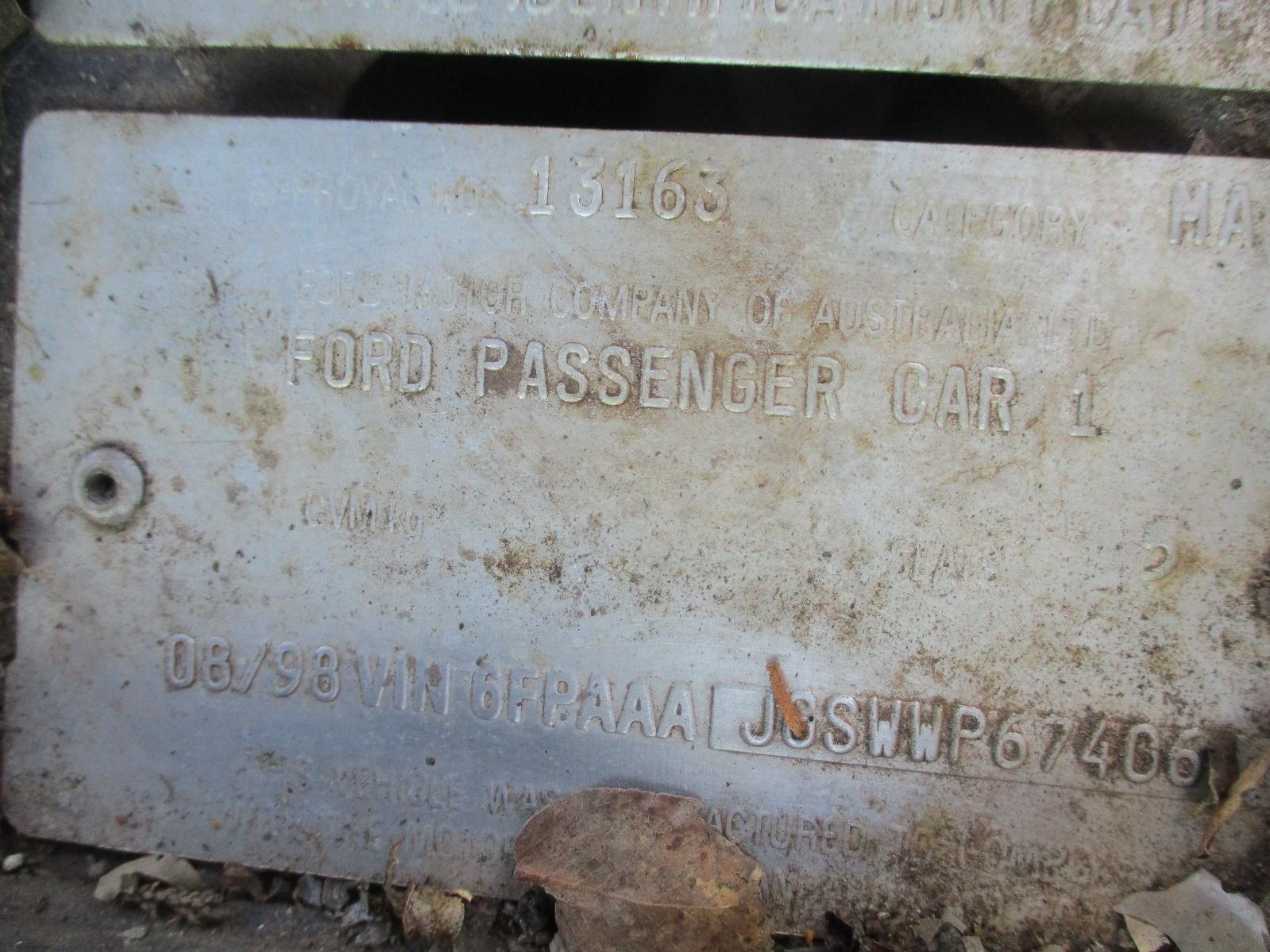 Differential Centre Falcon Ford 1998