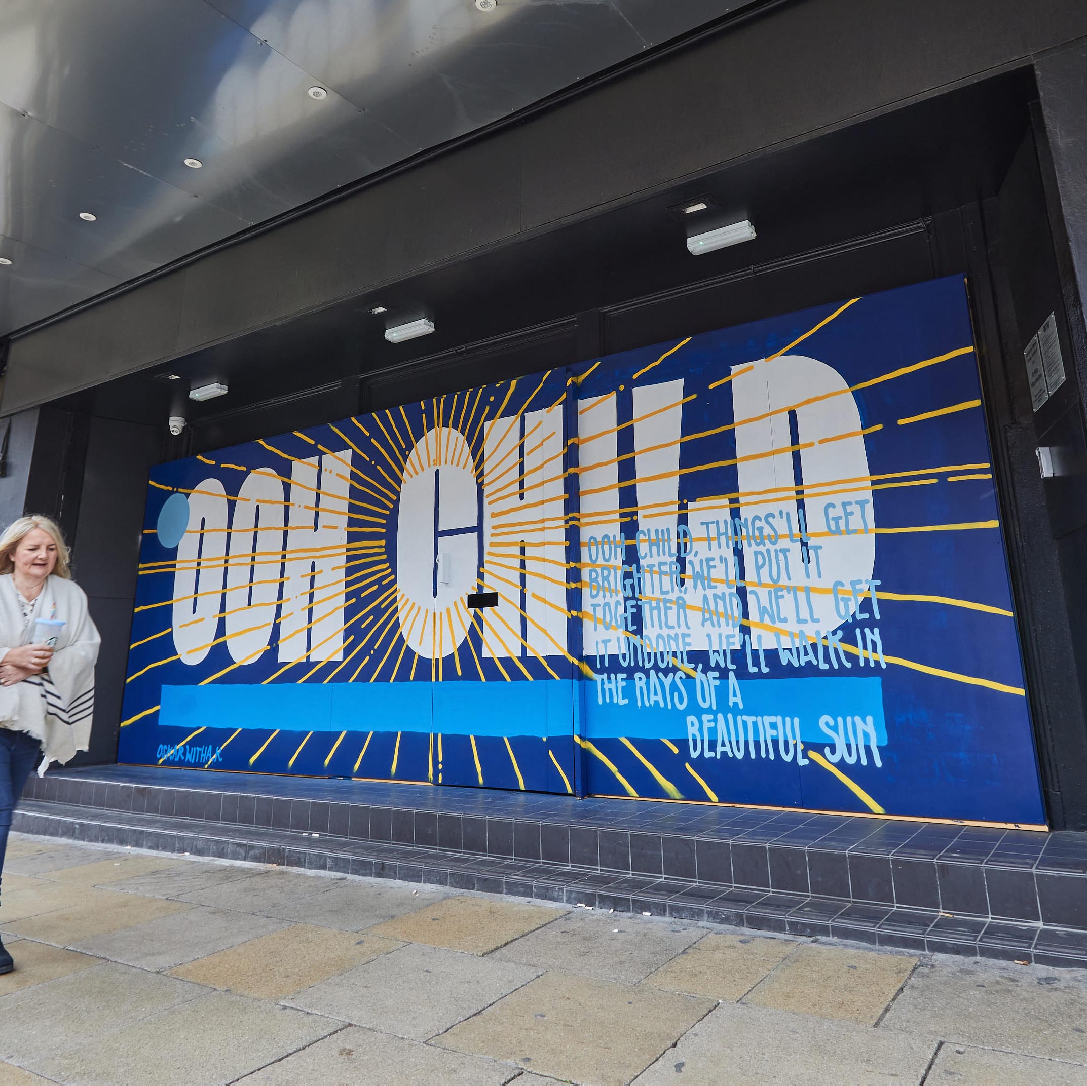 Venue Boards O2 by Oskar with a K in Manchester