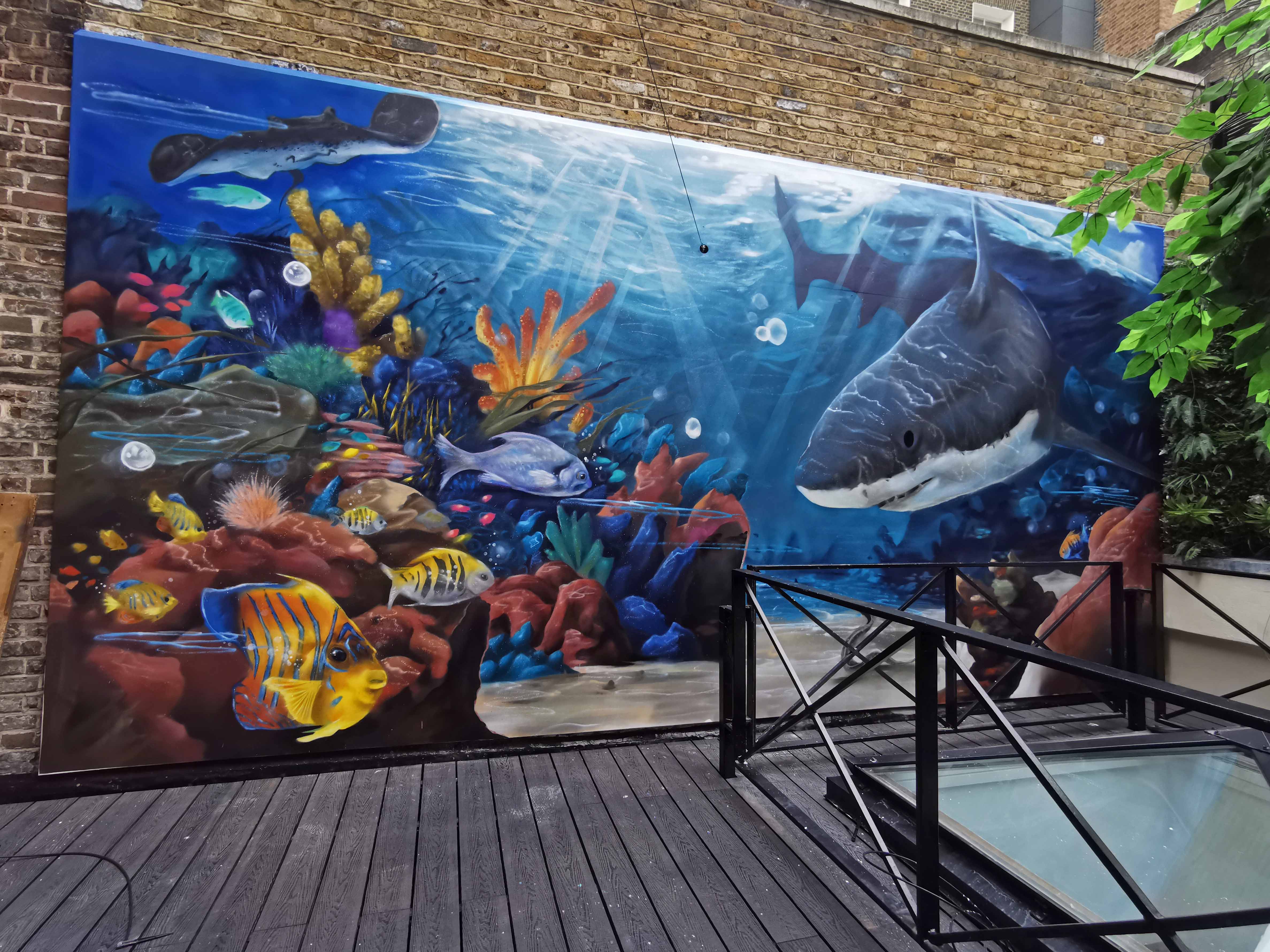 Ocean Artwork by Rob Aspire in London
