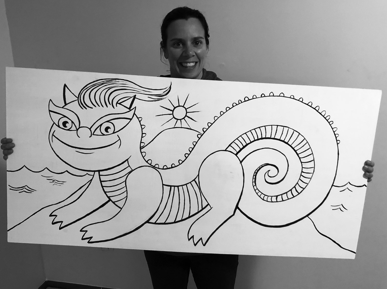 Taniwha by Amy Burrell in Upper Hutt