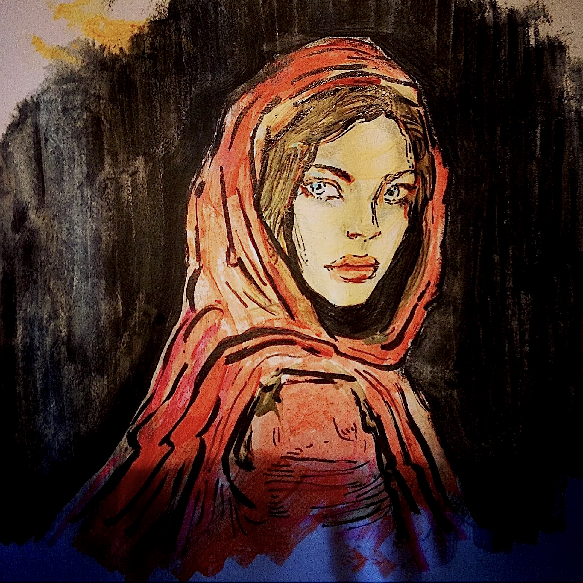 Cartoon Nima by Mariam Sawires in Sydney