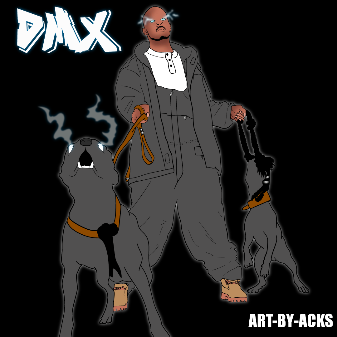 DMX Tribute Art by Graphicsbyacks in London