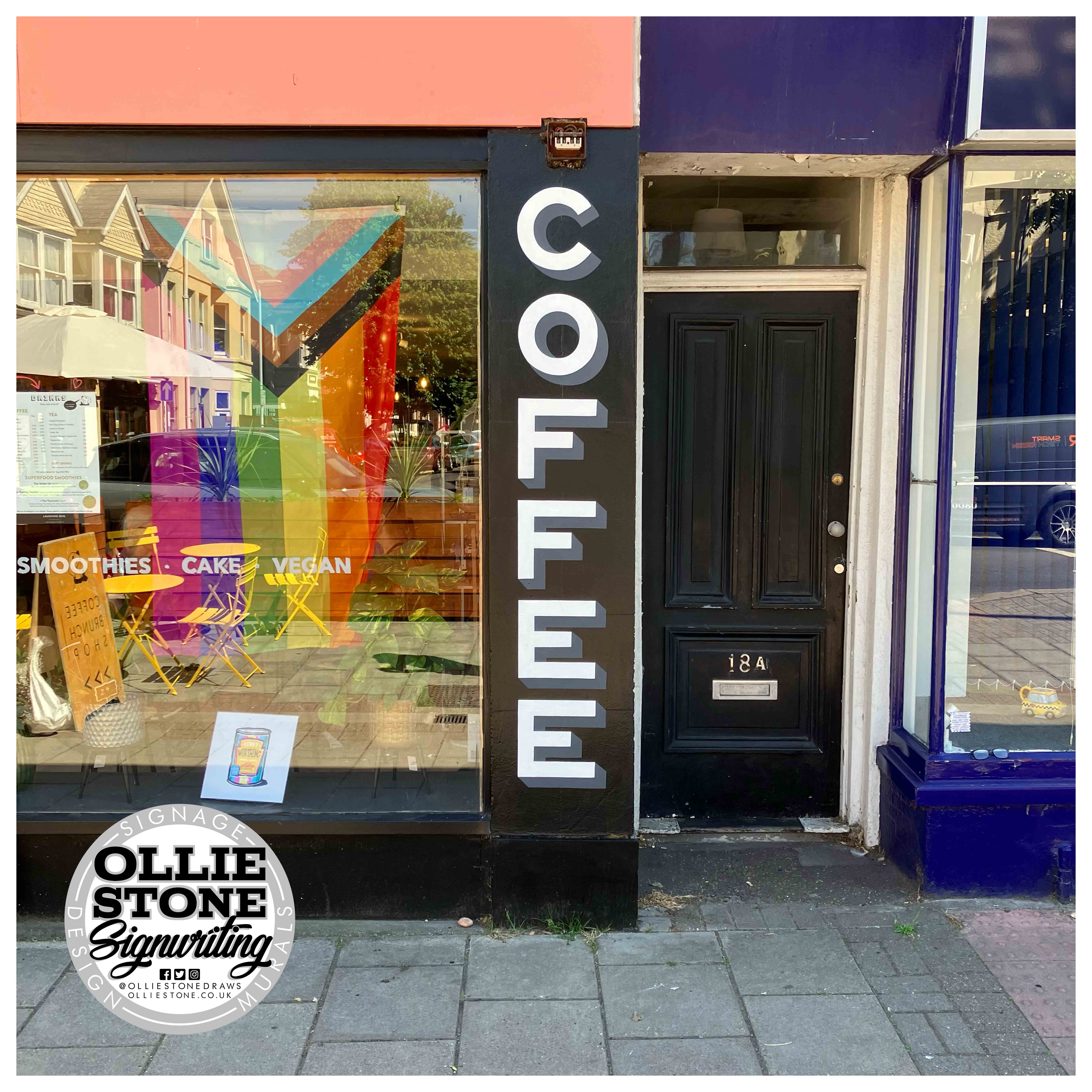 Traditional Sign Writing by Ollie Stone Sign Writing in Eastbourne