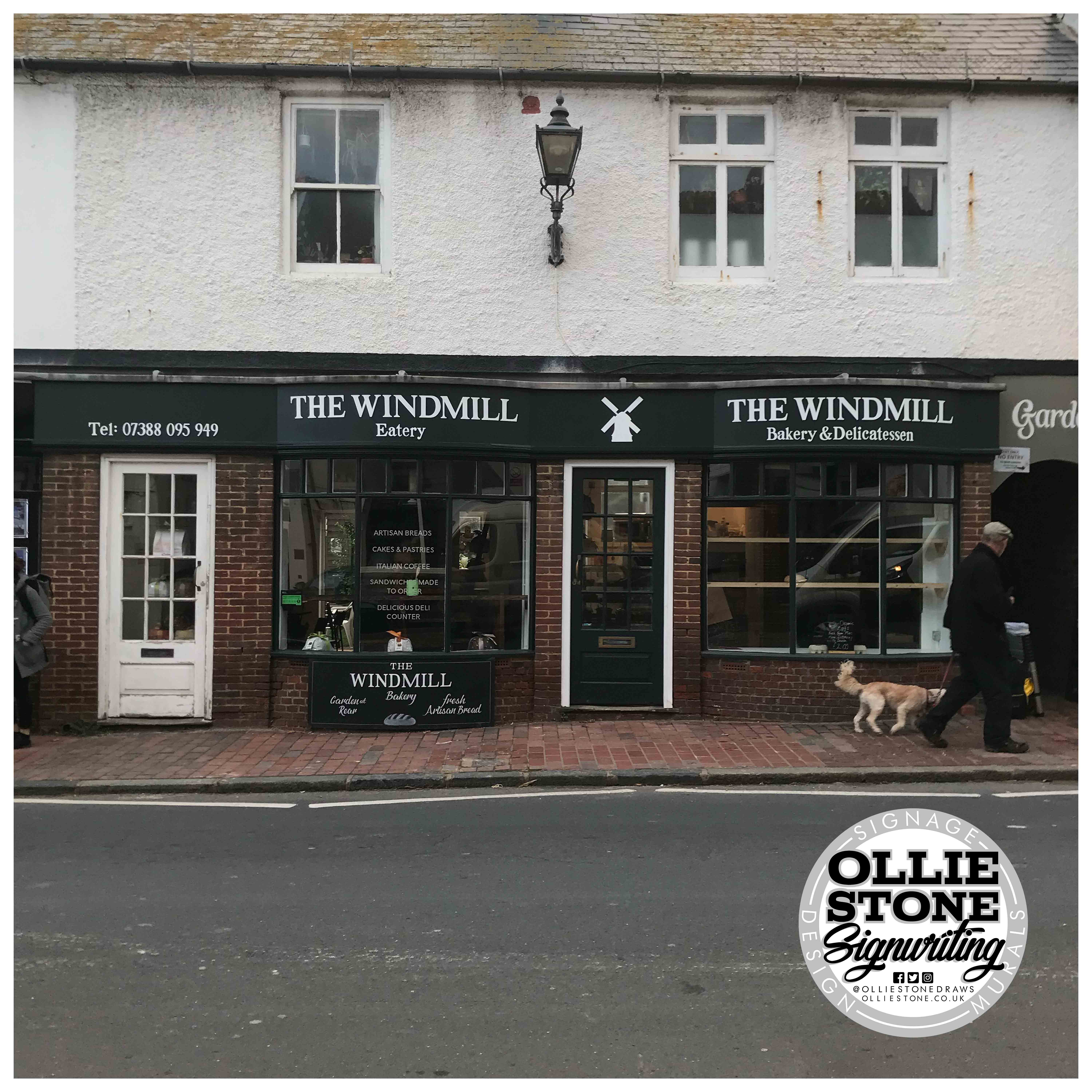 Traditional Sign Writing by Ollie Stone Sign Writing in Eastbourne