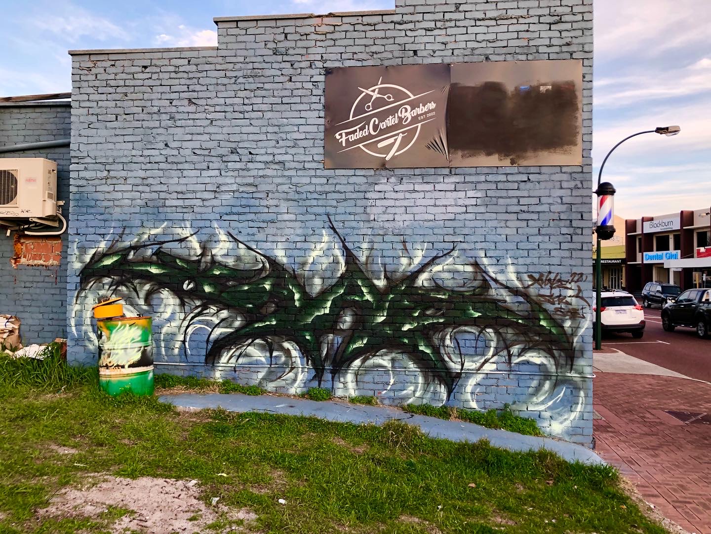 Graffiti Piece by Nicole-Monroe Gunn in Karrinyup