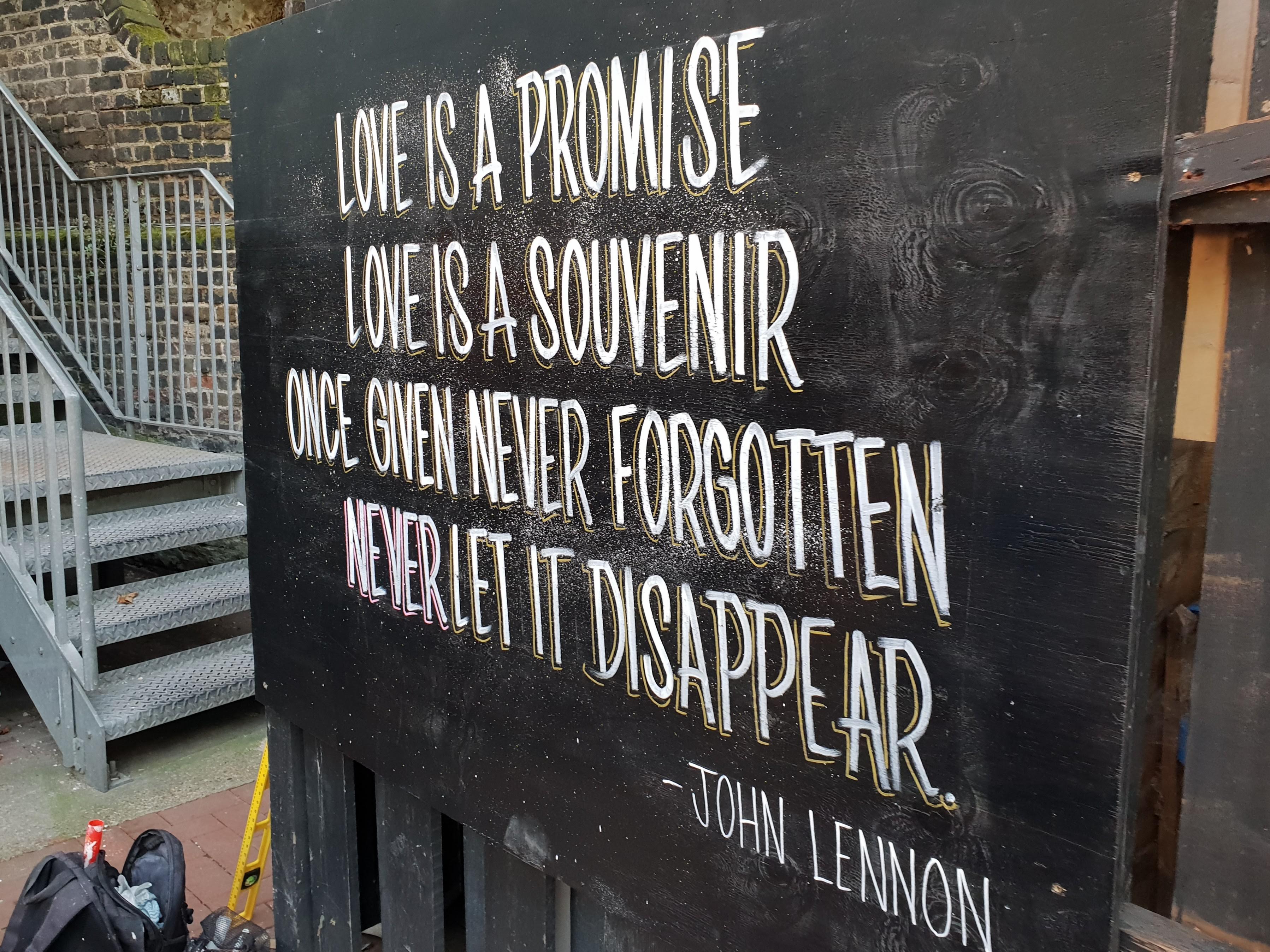 Wedding Chalkboard by Joe Rashbrook in Sydney