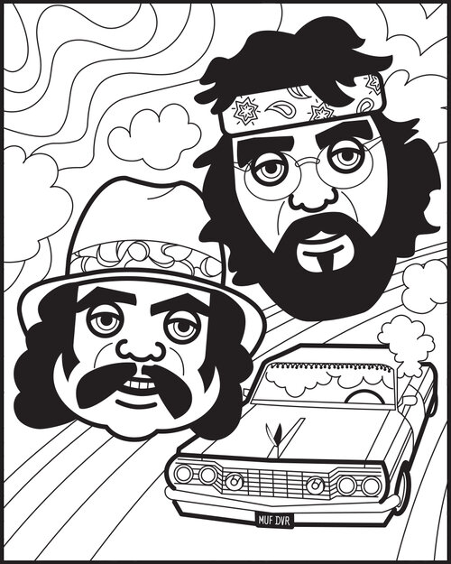 Cheech and Chong by Judith Mayer Creative in Chicago