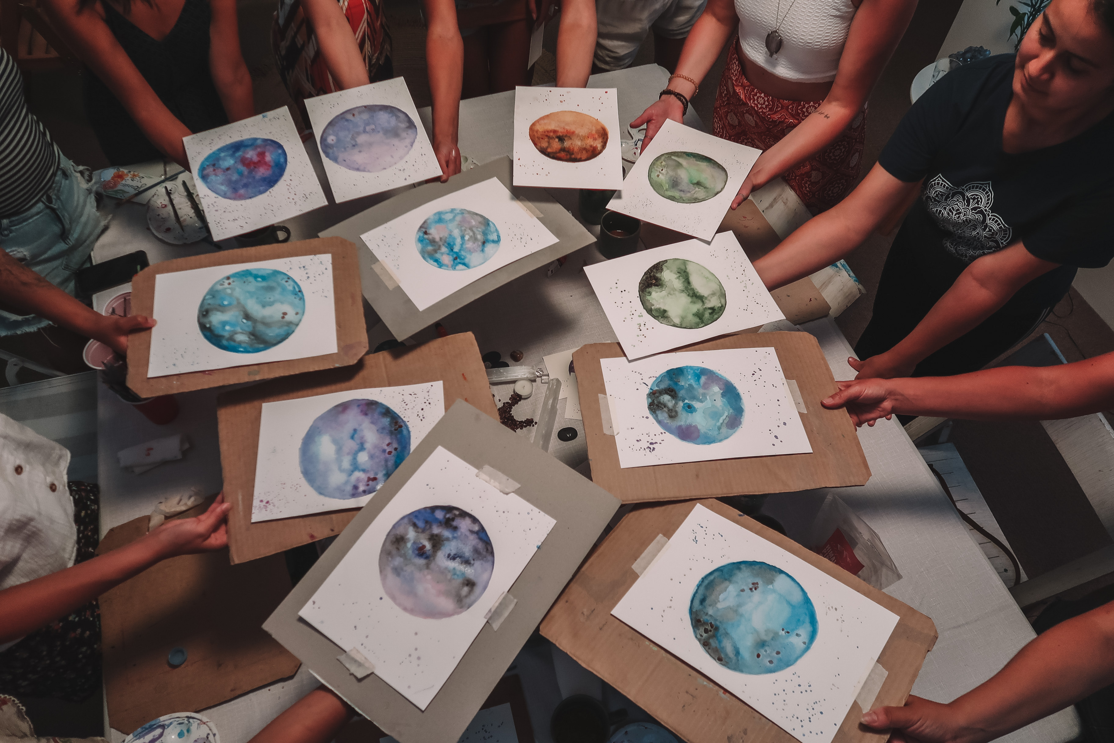 Watercolour Workshop for beginners by Native Soul Art in Gold Coast