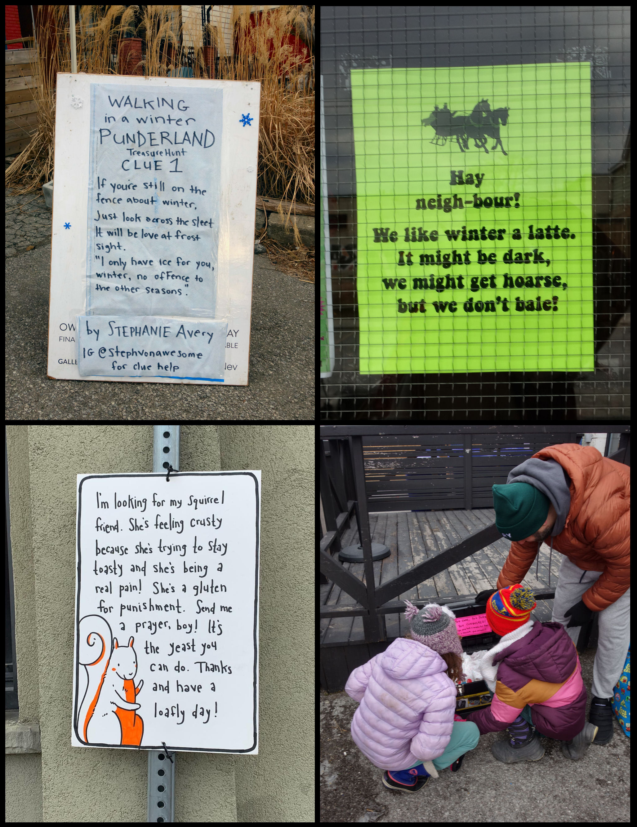 Walking in a Winter Punderland - Pun-based Treasure Hunt by Stephanie ...