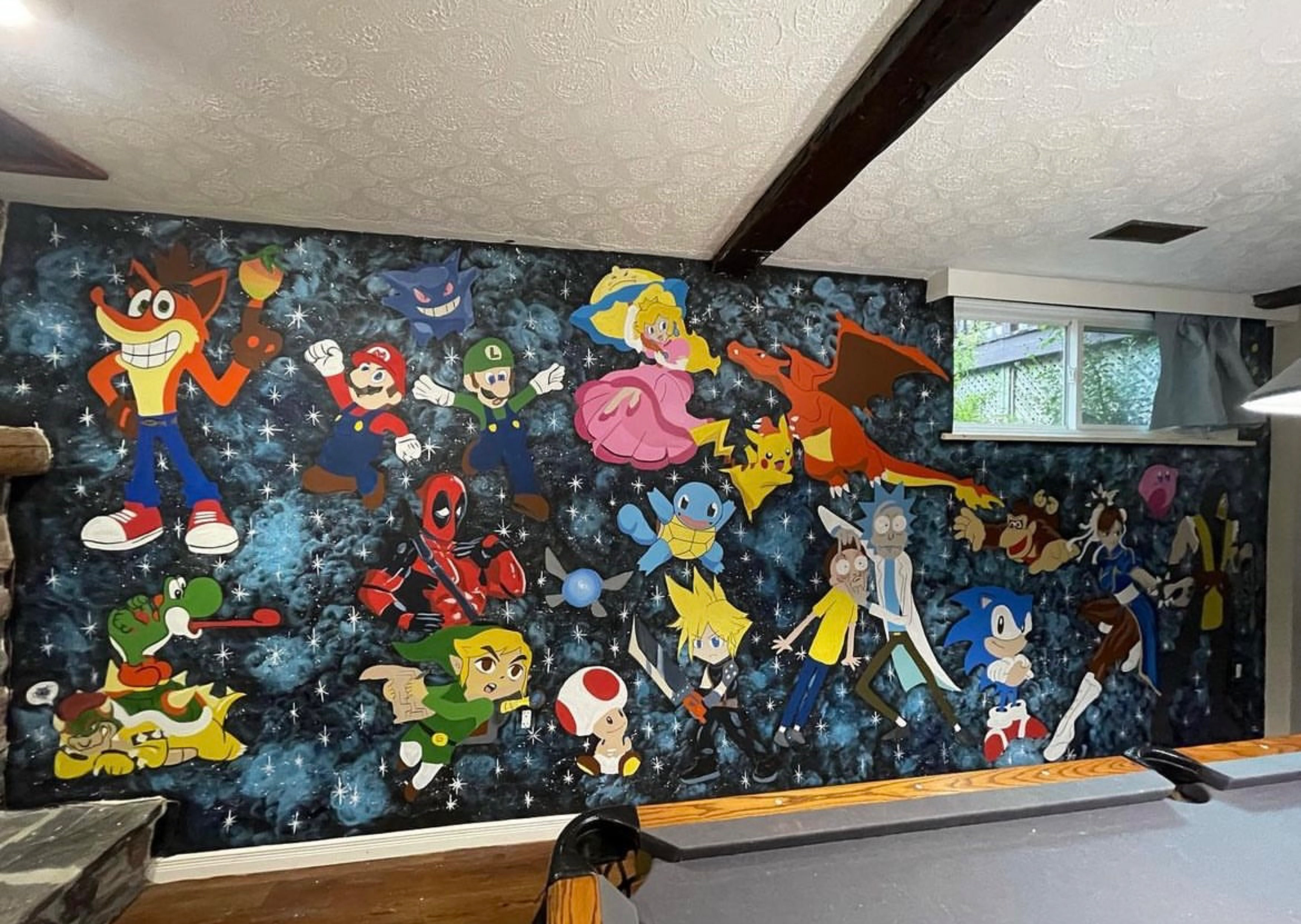 Nintendo Mural by Kikidoingart in Toronto