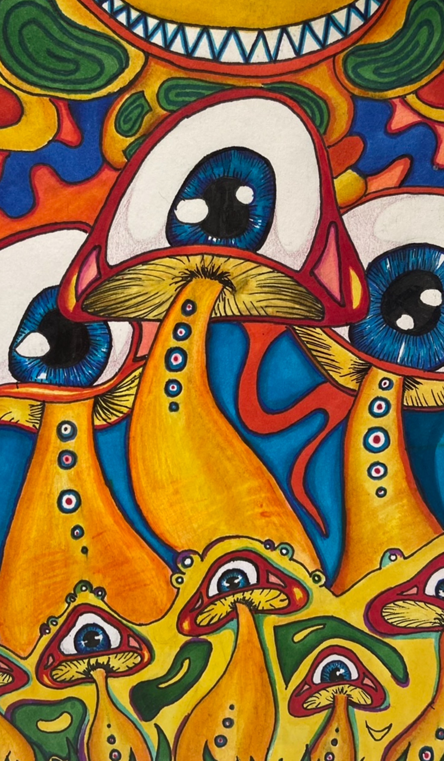 Shrooms have Eyes by Jaylene Solis in San Francisco