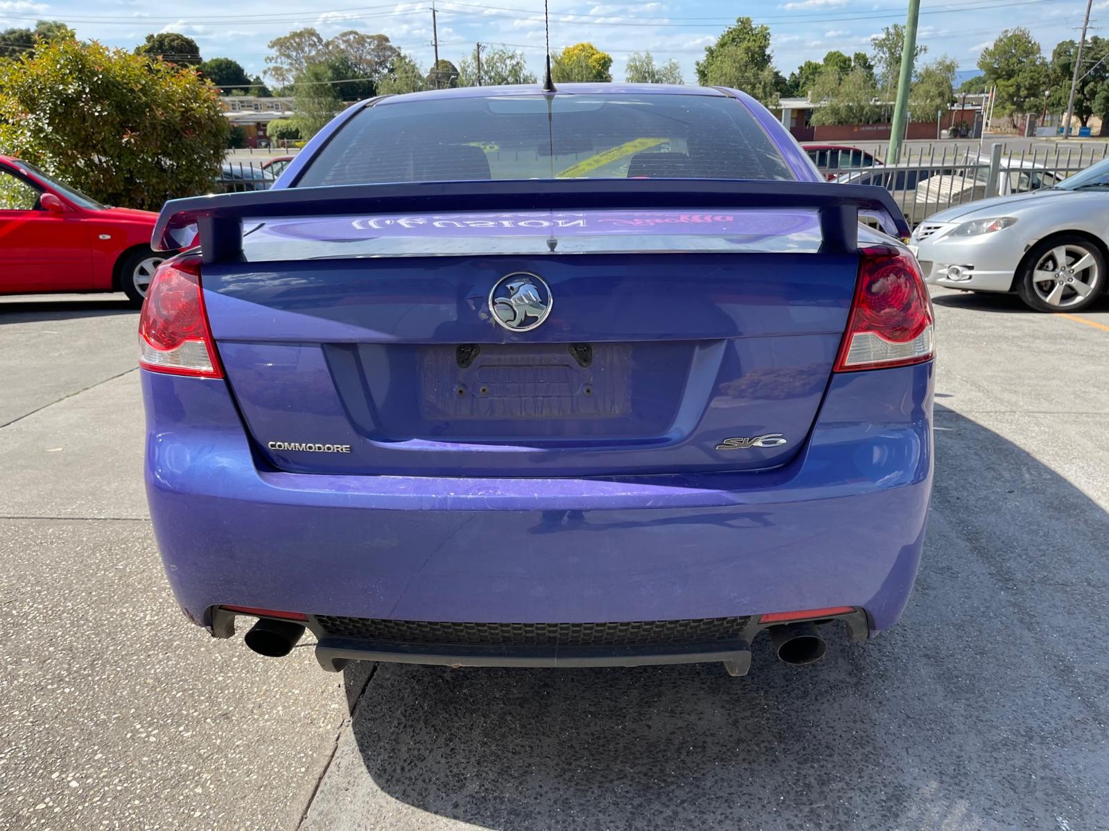 Rear Spoiler Commodore Holden 2008