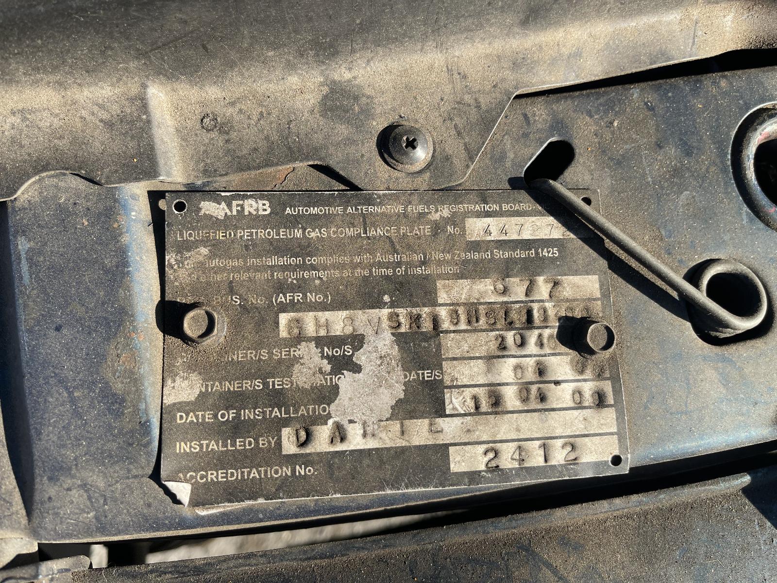 Jack/Tool Kit Commodore Holden 1995