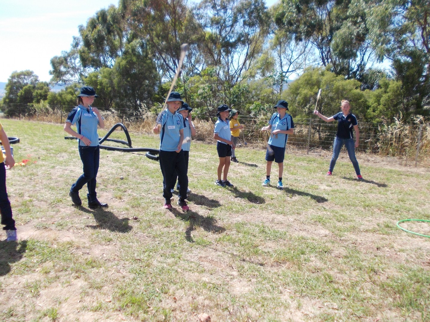 Aboriginal games at the Songlines Excursion 2015