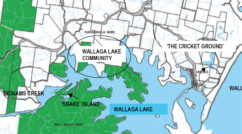 Wallaga Lake, Wallaga Beach and Dignams Creek