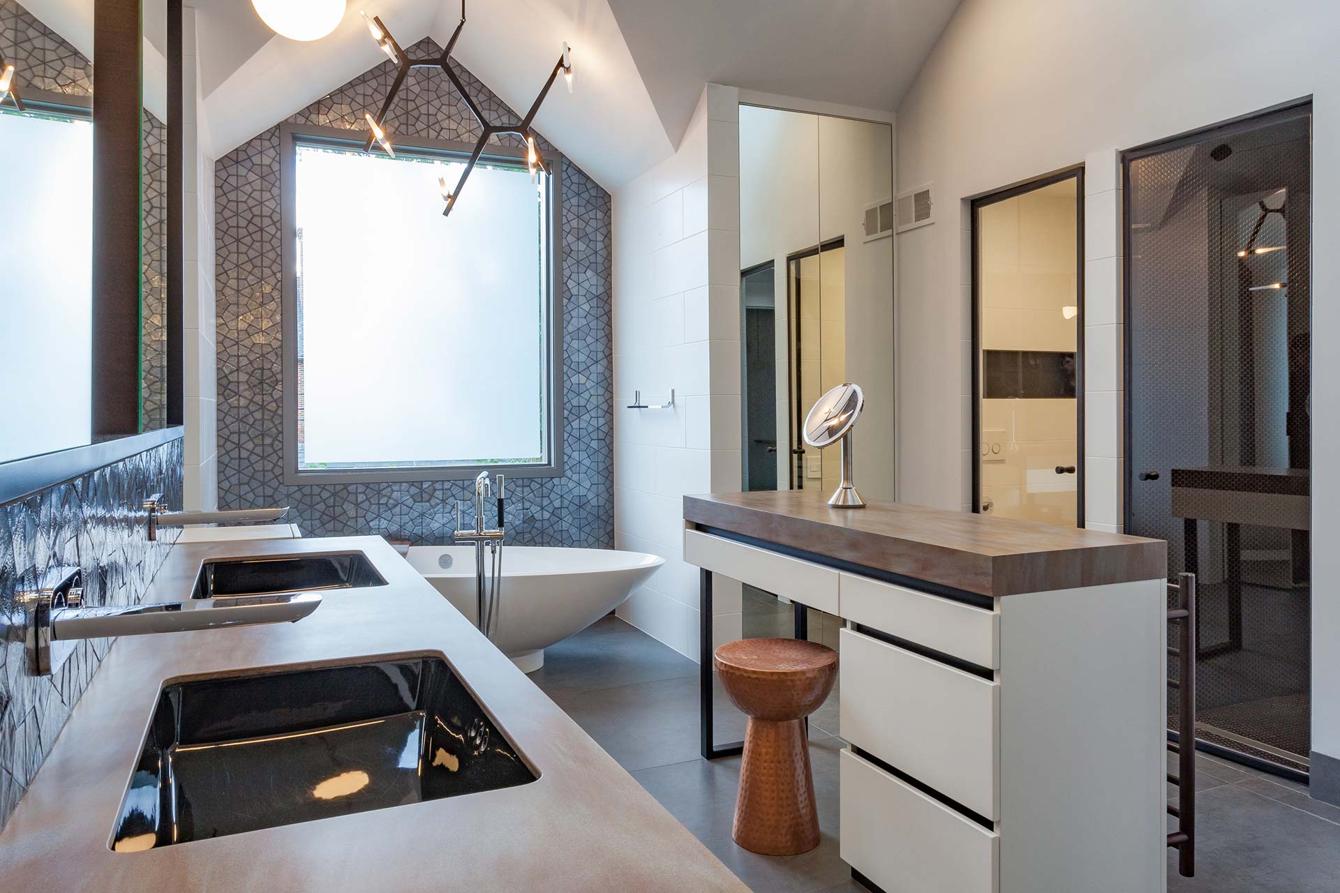 Basil Bathroom | Corian