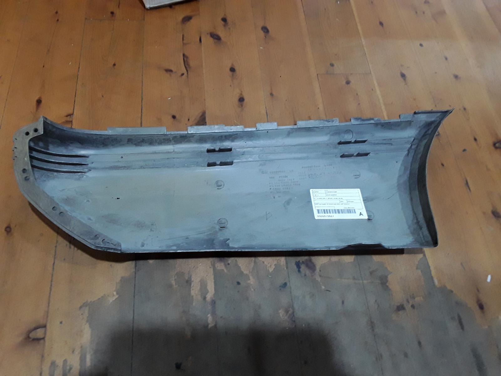 Rear Bumper Commodore Holden 1986