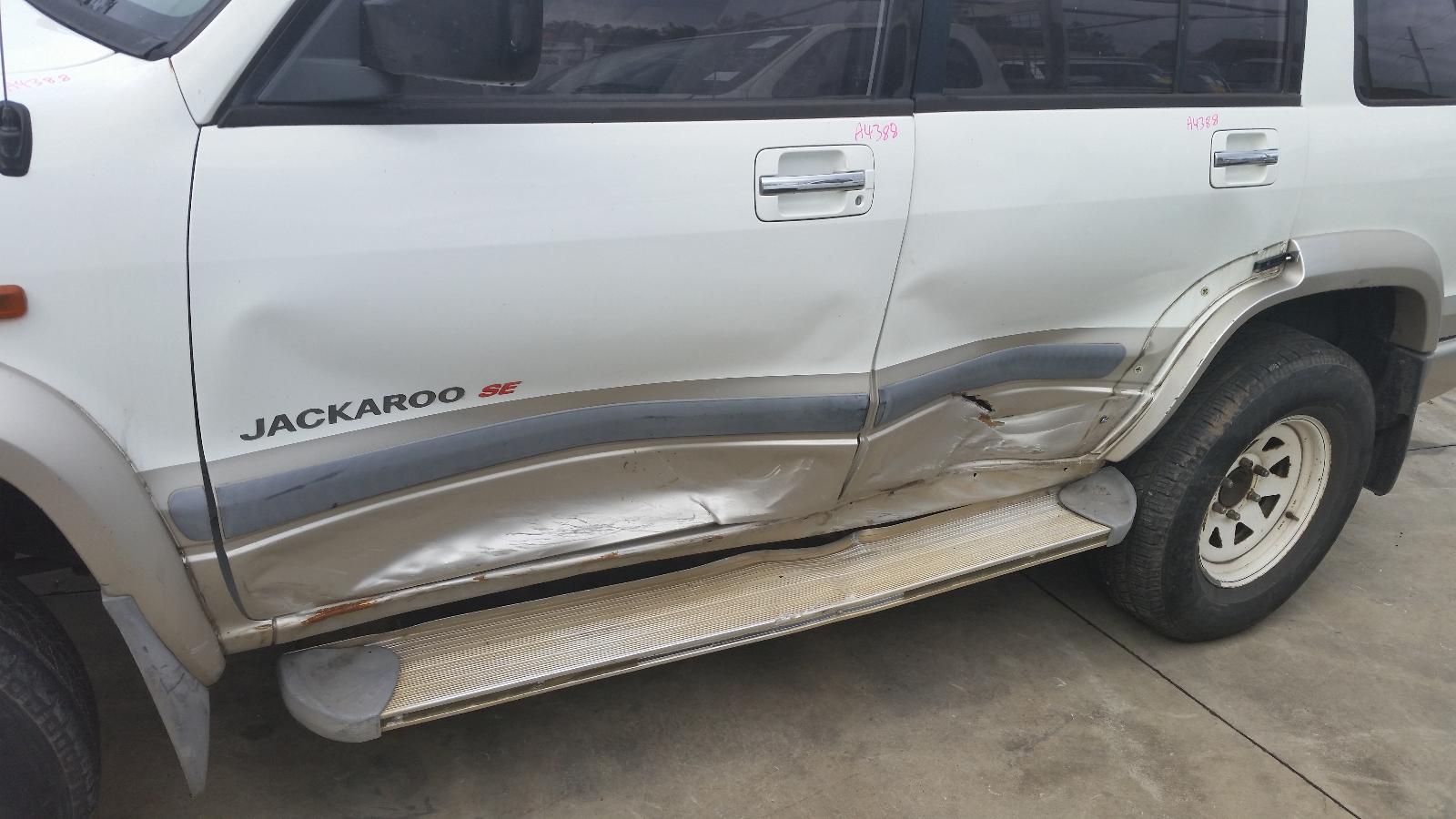 Wheel Arch Flare Jackaroo Holden 2001