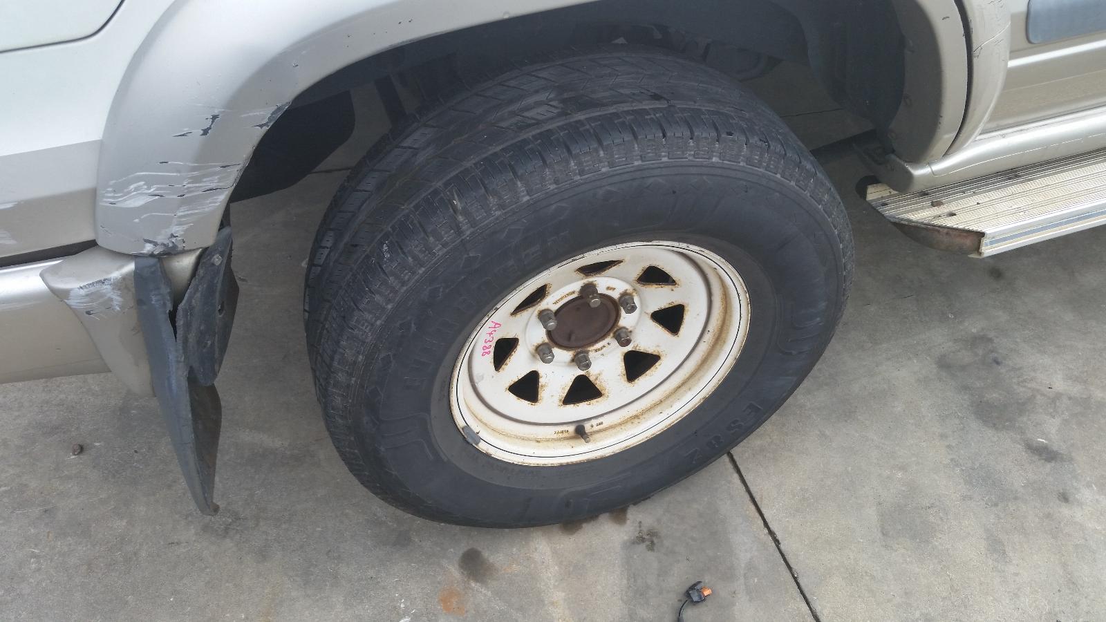 Wheel Arch Flare Jackaroo Holden 2001