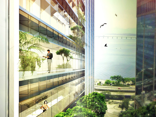 Bio climatic tower planned for Brazil - Project | ODS
