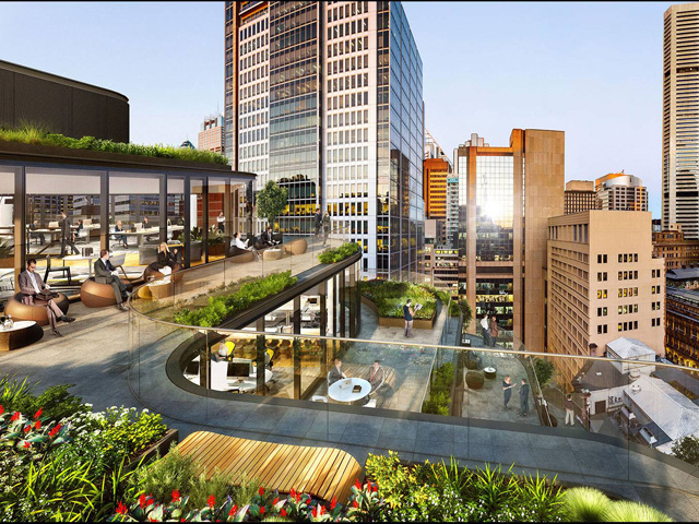 Cascading rooftop terraces - Project | ODS