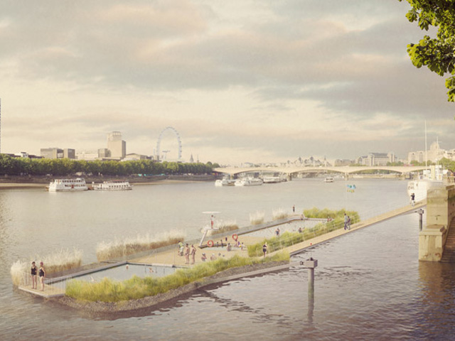 London’s floating swimming pool - Project | ODS